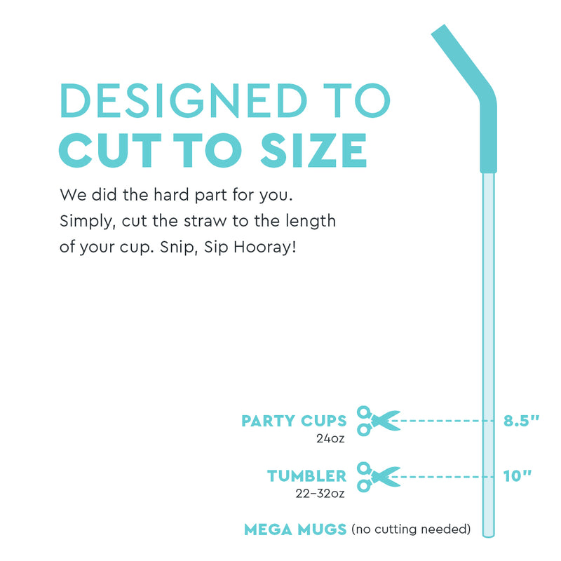 Black X-Large Straw Lid – Swig Life
