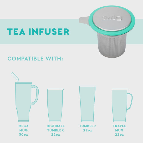 Stainless Steel Tea Infuser for Tumblers | Swig Life