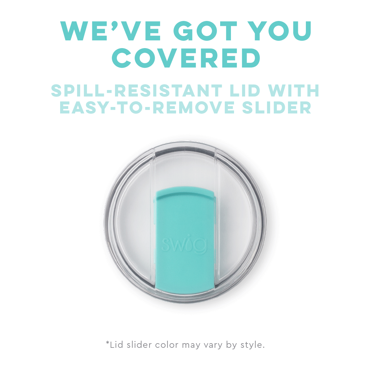 Black EZ Slider Lid – Swig Life
