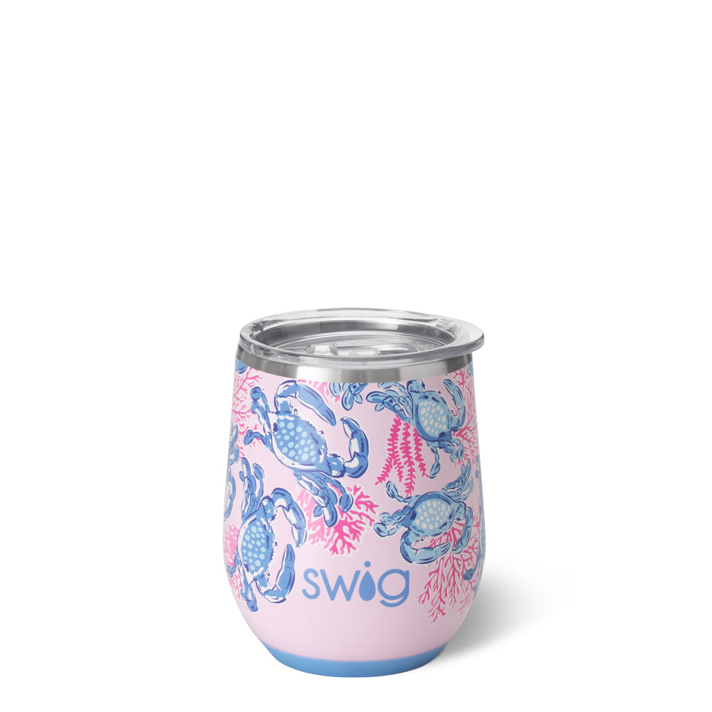 Shimmer Buttercup 12oz Stemless Wine Cup - Swig Life