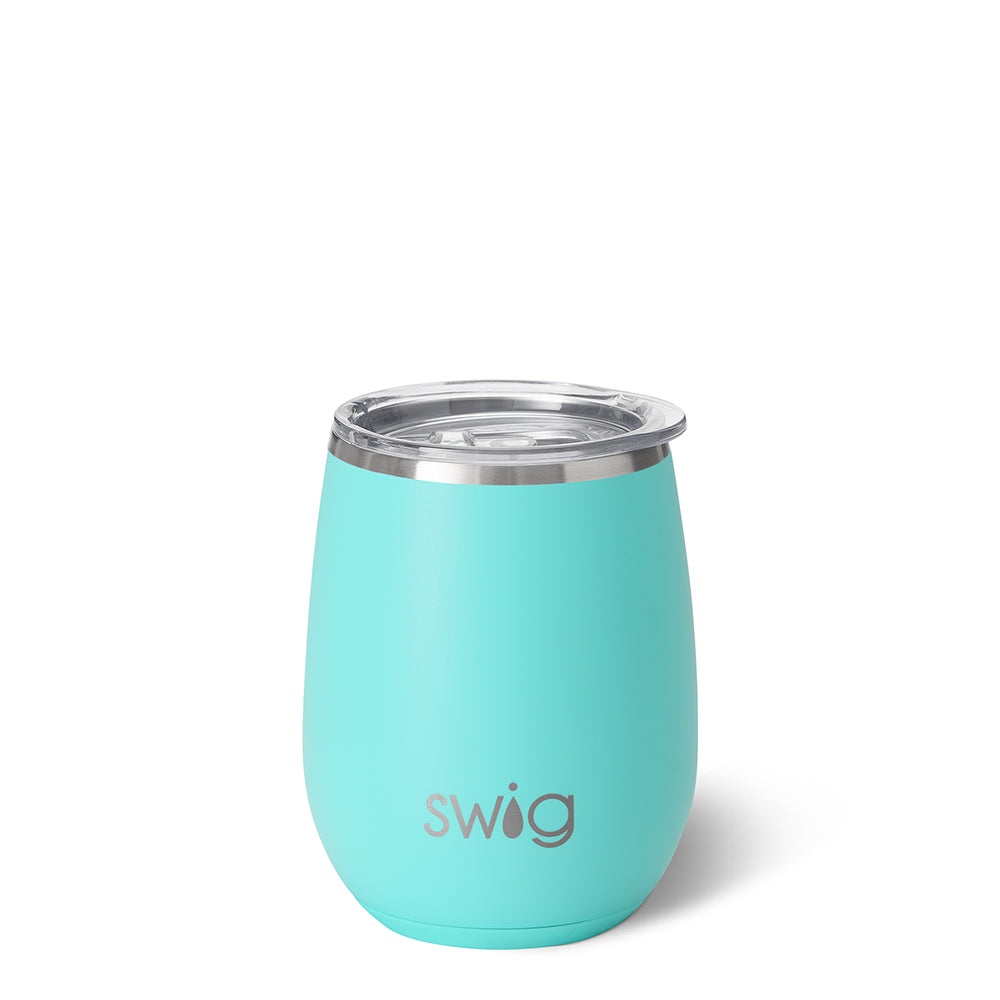 14oz Wanderlust Stainless Steel Stemless Wine Cup | Swig Life