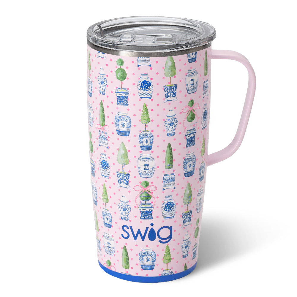 Let's Go Girls 22oz Travel Mug with Handle - Swig Life