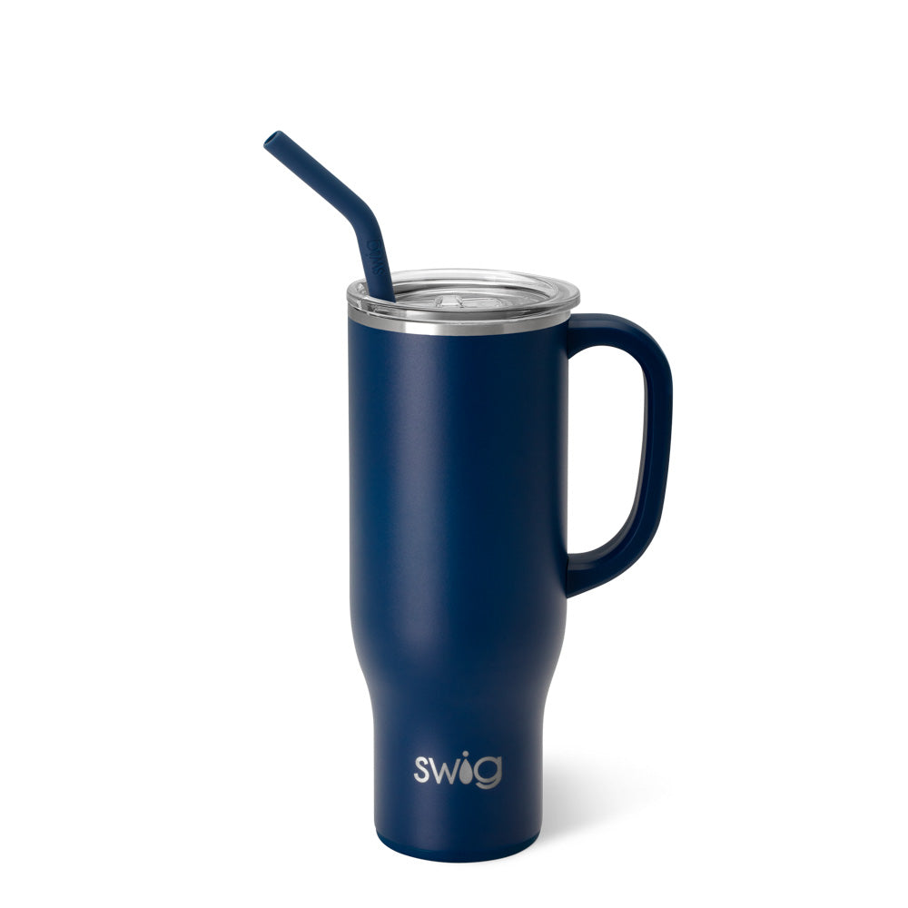 Navy Mega Mug (30oz) – Swig Life