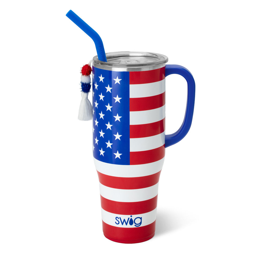 All American 40oz Mega Mug with Handle - Swig Life